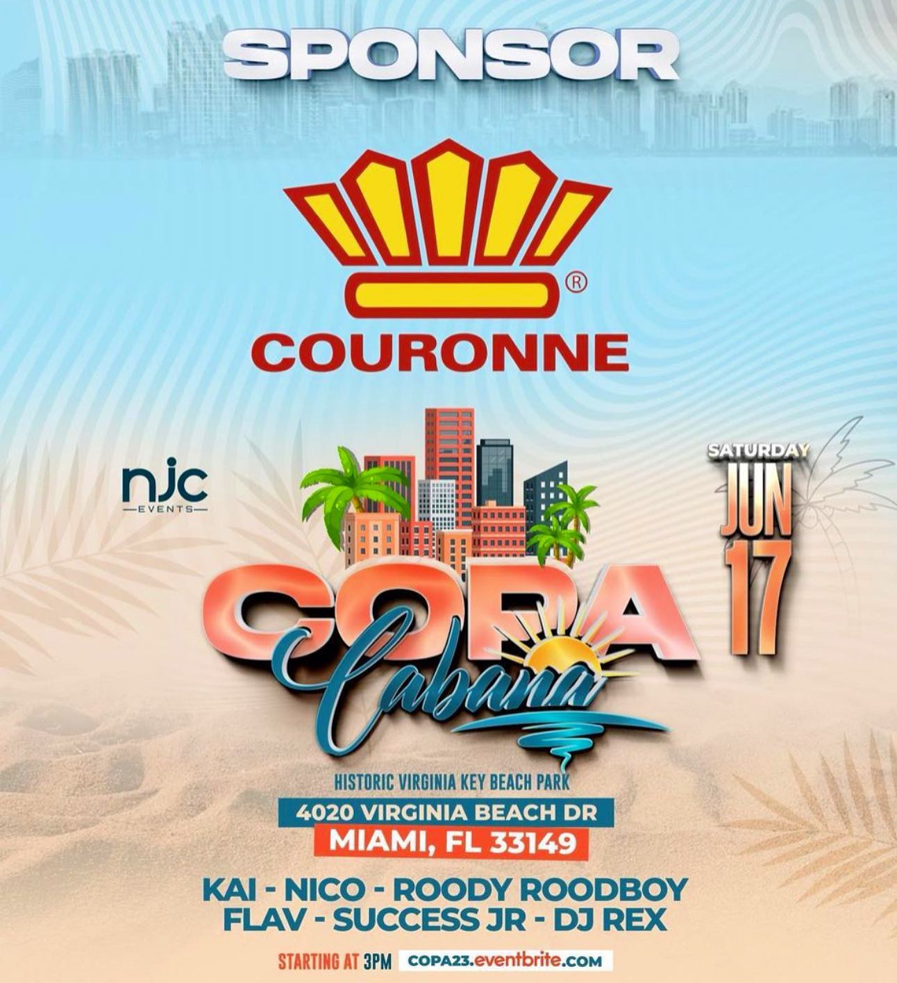 Cola Couronne Sponsored Copa Cabana 2023 – Cola Couronne Locations Near You